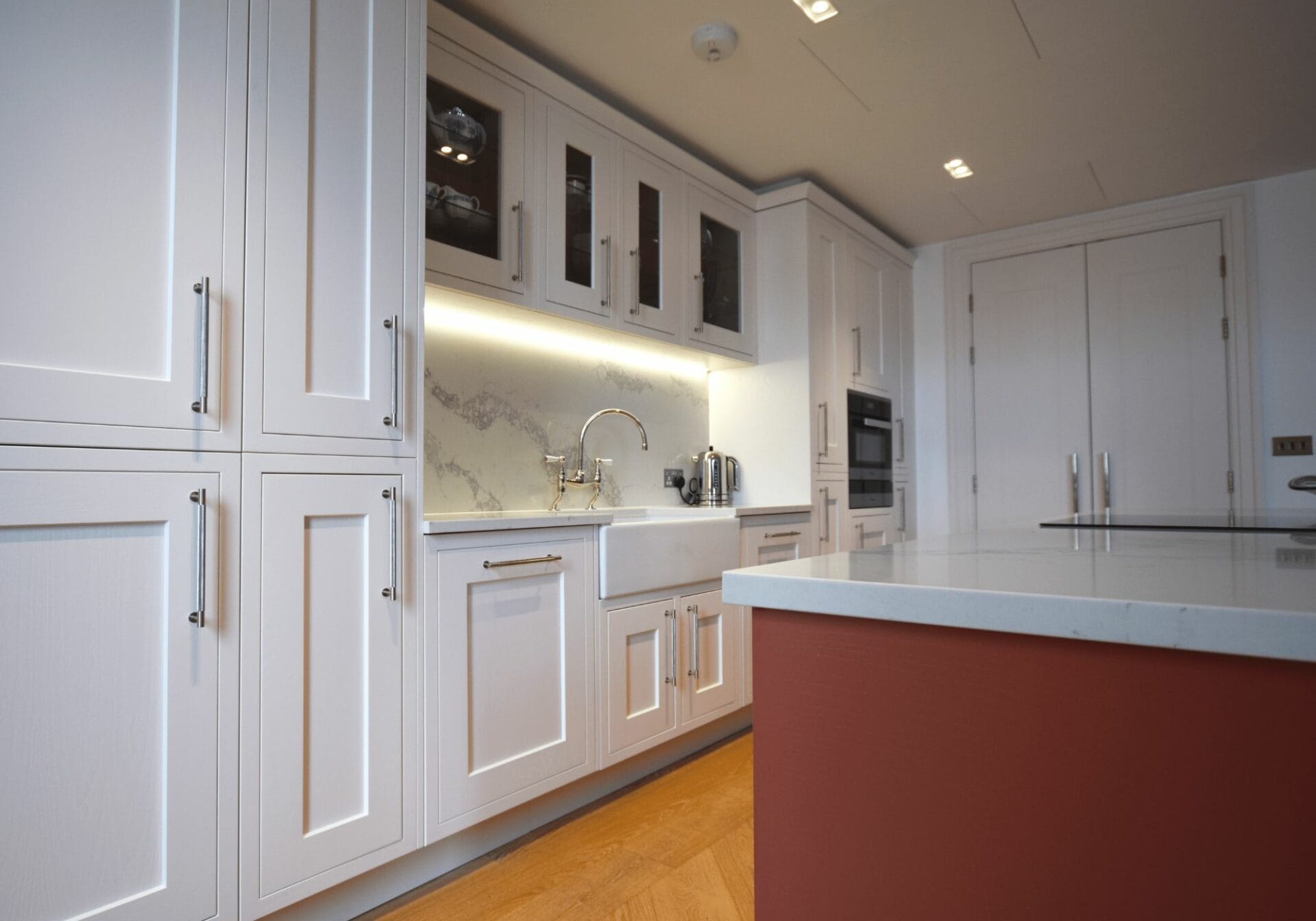 Elegant Painted In-Frame Kitchen – The London Bath Co